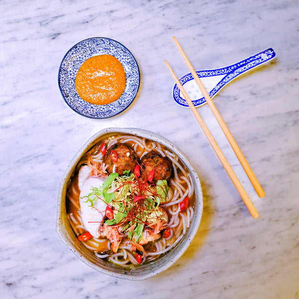 Morsels Fisherman's Iwashi Maruboshi Assam Noodle (Available lunch & d ...